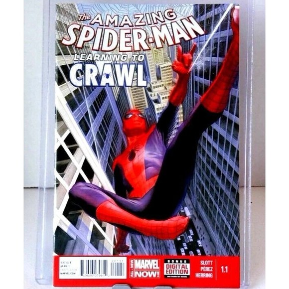 Marvel | Other | Amazing Spiderman Learning To Crawl 1 214 Marvel ...